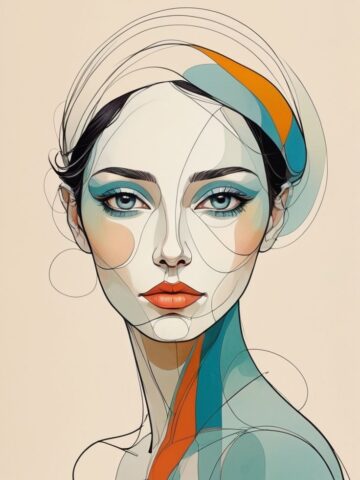 Color and Pencil Magic: A Beautiful Fusion of Art and Realism in Portraits