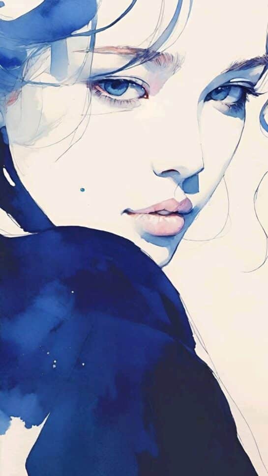 Color and Pencil Magic: A Beautiful Fusion of Art and Realism in Portraits