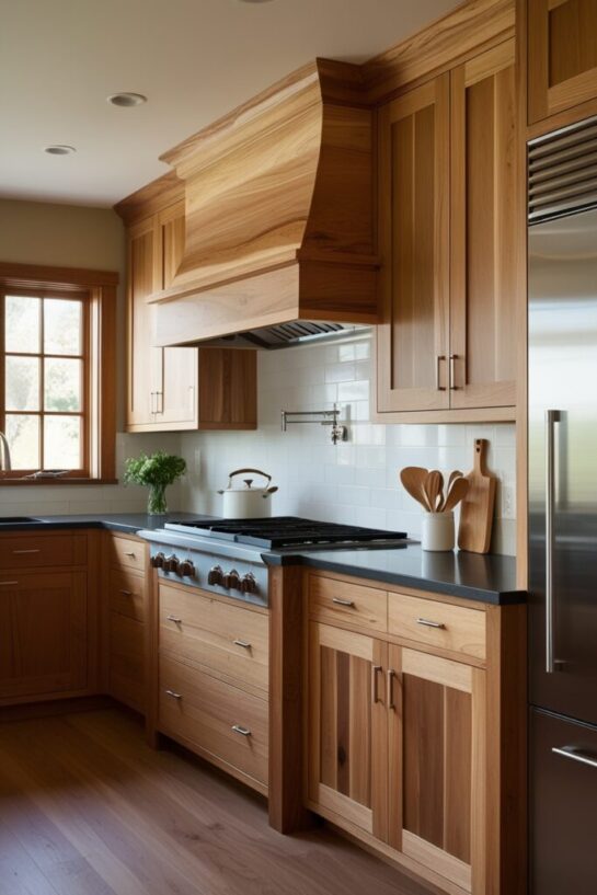 8 Natural Wood Cabinet Ideas for a Gorgeous Kitchen Makeover
