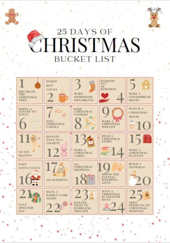 The Ultimate Christmas Bucket List to Brighten Your Holidays