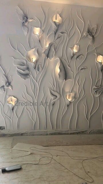 Elevating Interiors: The Artistic Charm of Drywall Art Designs