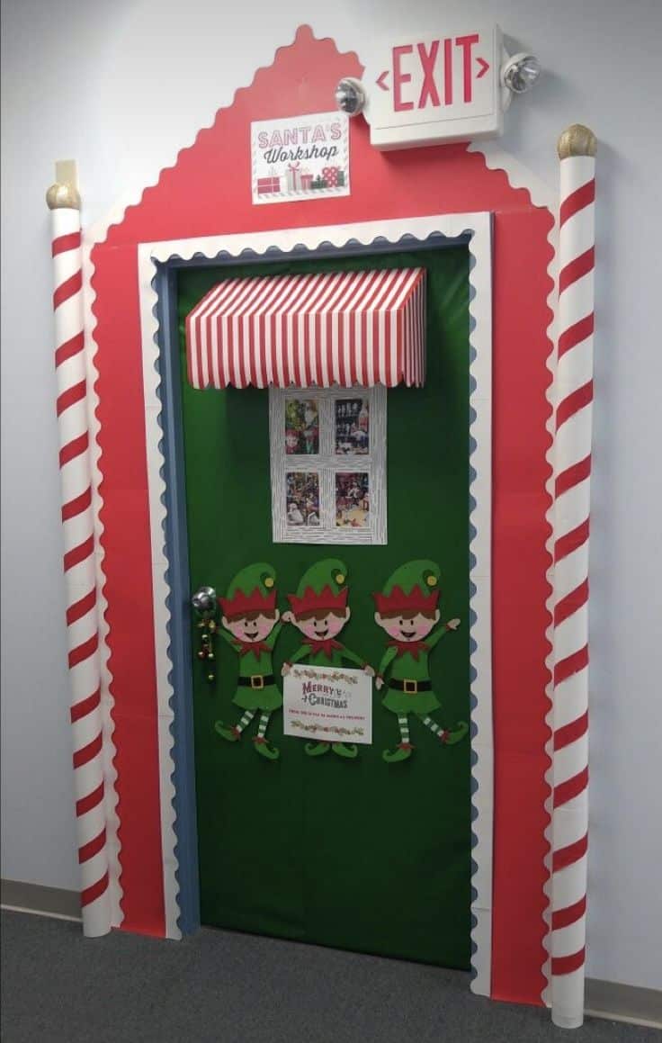 Creative Christmas Door Decoration Ideas to Spread Holiday Cheer