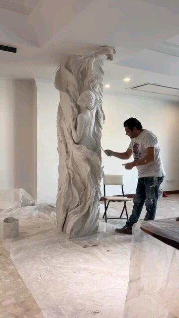 Elevating Interiors: The Artistic Charm of Drywall Art Designs