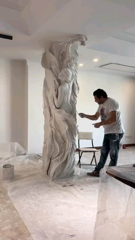 Elevating Interiors: The Artistic Charm of Drywall Art Designs