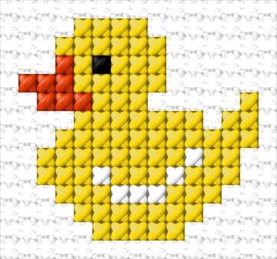 Pixelated Perfection: Exploring the Whimsy of Duck Art