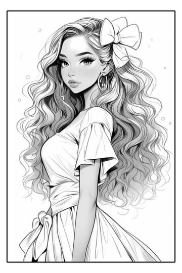 Artistic Charm: Exploring the Beauty of Doll Drawings