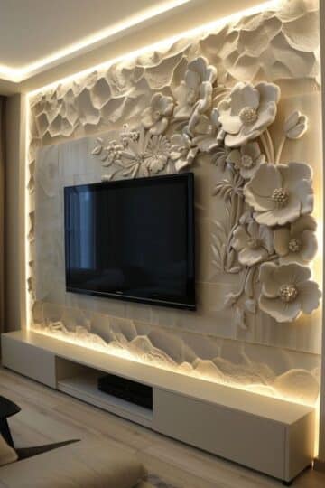 Elevating Interiors: The Artistic Charm of Drywall Art Designs