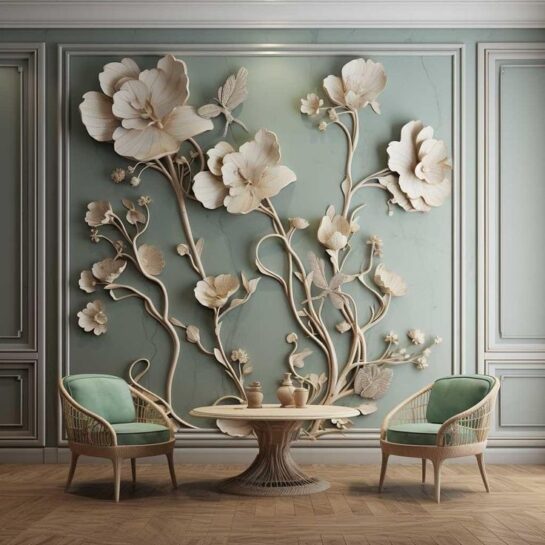 Elevating Interiors: The Artistic Charm of Drywall Art Designs