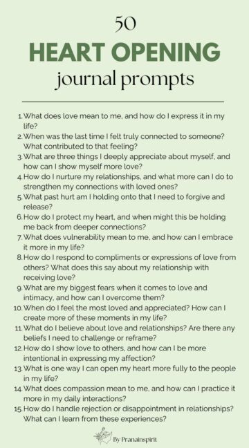 20 Transformative Journal Prompts to Inspire Your Journey
