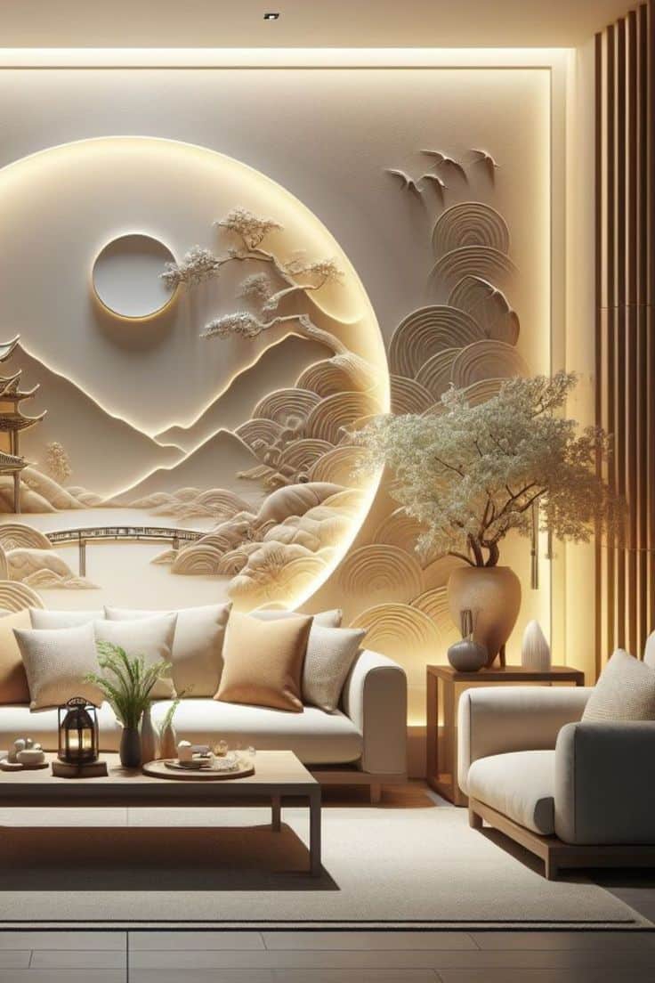 Elevating Interiors: The Artistic Charm of Drywall Art Designs