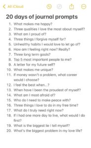 20 Transformative Journal Prompts to Inspire Your Journey