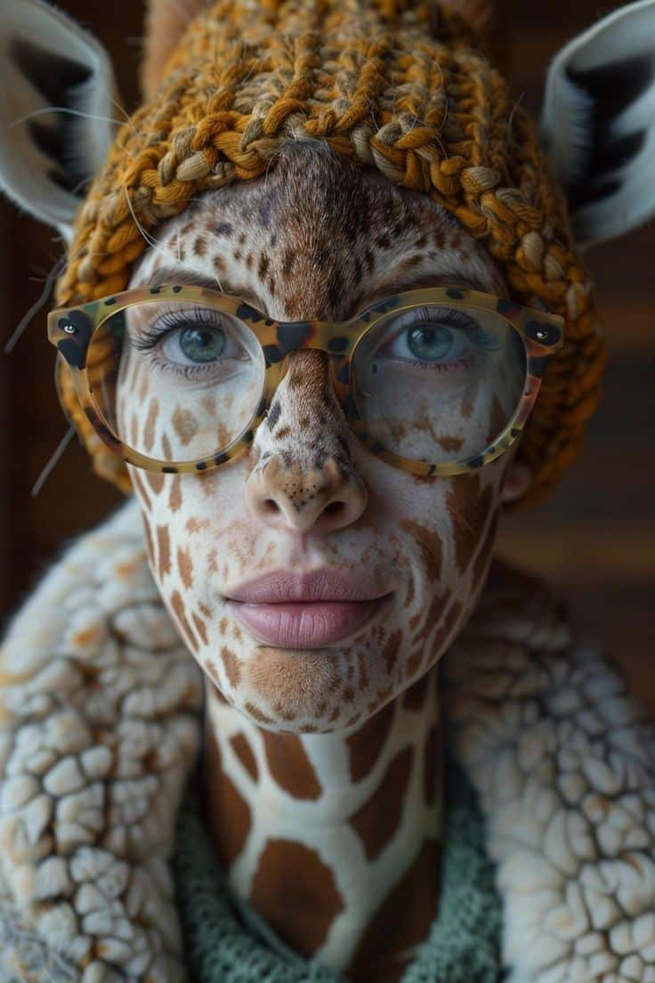 Fusion of Nature and Humanity: The Art of Animal Faces
