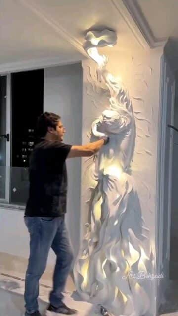 Elevating Interiors: The Artistic Charm of Drywall Art Designs