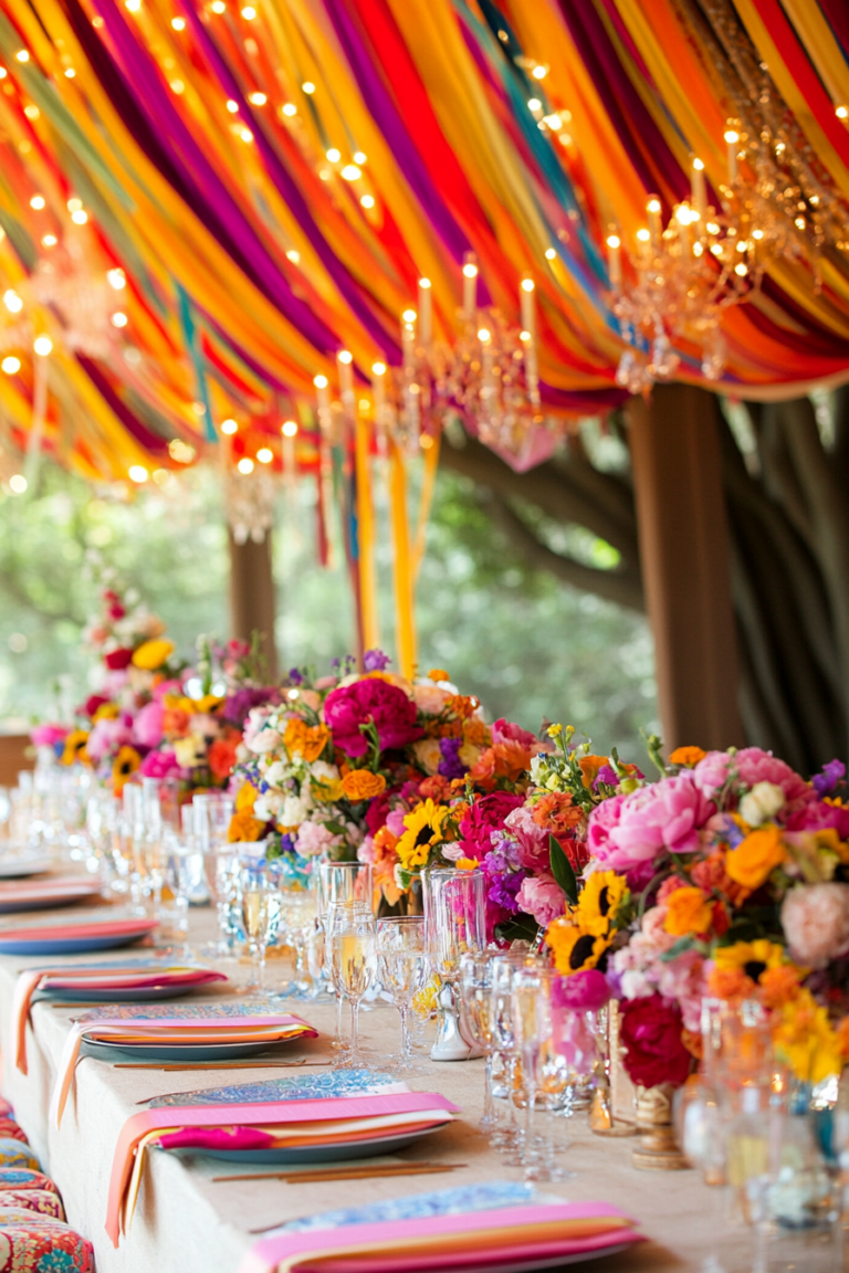 Transform Your Dream Day with Bold & Bright Wedding Themes for a Fun ...